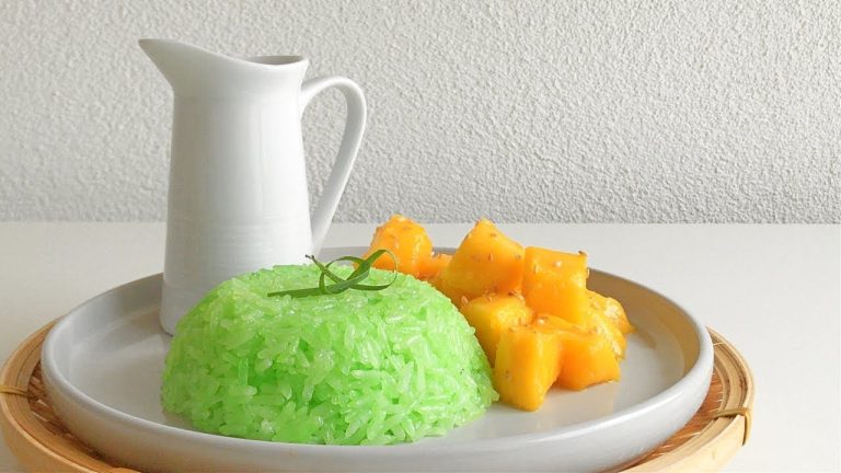 Perfect Pandan Sticky Rice Recipe (Xôi Lá Dứa) Every Time